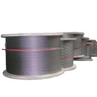 China 6x19 IWRC Bright Stainless Steel Wire Rope Polished and Corrosion Resistant for Long-Lasting Performance for sale