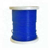 China Cold Heading Steel 1x7/1x19/1x37 Colours PVC Coating Galvanized Steel Wire Rope OEM for Special for sale
