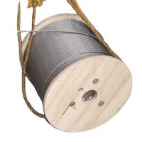 China 1x37 Stainless Steel Wire Rope AISI304 for Corrosion-Resistant Marine Installations for sale