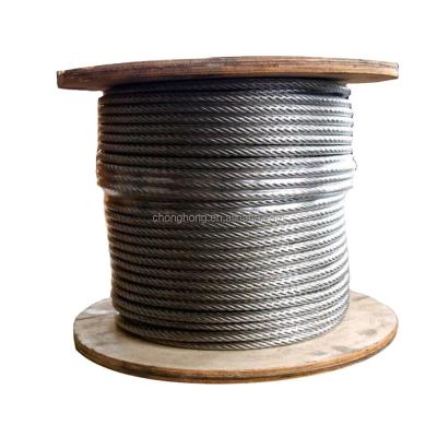 China 6x7/6x19/6x37/6x12/6x24 Stainless Steel Wire Rope for Hoist/Crane/Marine Superior Strength and Corrosion Resistance for sale