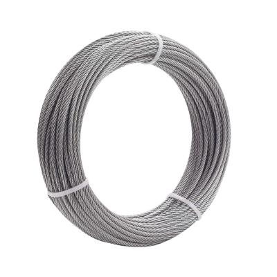 China High Strength 5mm 7X7 Stainless Steel Wire Rope Manufactured in for Fishing Processing Service Other for sale
