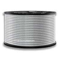 China Bright Steel Wire Rope 6x19 6x36 6x41 8x36 6x36 Construction Construction 6x36 Steel Core or Fiber Core Bright for sale
