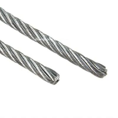 China 12mm Galvanized Steel Wire Rope for Cableway OEM Special Cold Heading Steel for sale