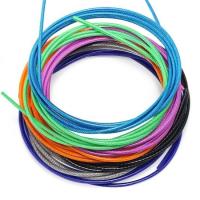 China 1*7/7*7/1*19/7*19 Structure PVC Coated Galvanized Steel Wire Rope for Clothesline Standard AiSi for sale