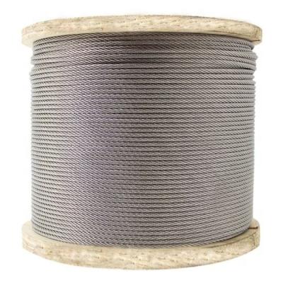 China Smooth Surface Stainless Steel Wire Rope for Durable Sling in Customized Design for sale