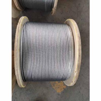 China 6x19S FC 6mm Galvanized Steel Wire Rope for ing Lifting and Drawing Applications for sale