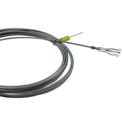China Special Cold Heading Steel Electro Galvanized Iron Steel Wire Rope 12mm and with AiSi Standard for sale