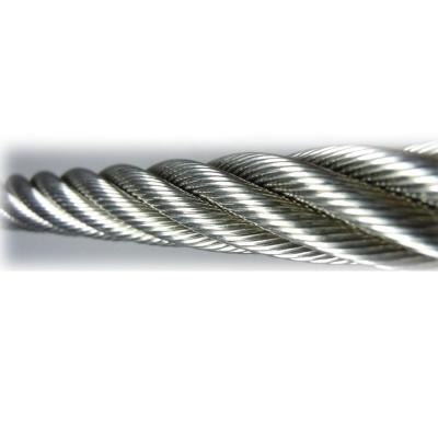 China Stainless Steel Grade Galvanized Wire Rope for Elevators Affordable and Durable for sale