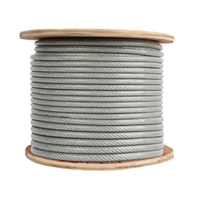China Customizable 13mm Galvanized Steel Wire Rope 35 X 7 Non Rotatio Steel Thread Terminal With AiSi Standard And Standards for sale