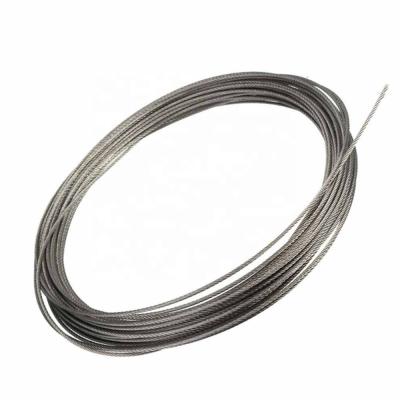 China 6X24 7FC T/S 1570MPa Galvanized Steel Wire Rope for Versatile and Heavy Load Applications for sale