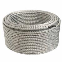 China High Strength Galvanized 6X24 7FC Steel Wire Rope With Tensile Strength 1570MPa 2160MPa for sale