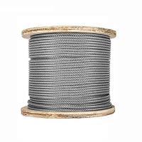 China Hot Dip Galvanized 6x36 IWRC RHOL 1960 MPA Steel Wire Rope for Lifting Crane Construction Tolerance Other for sale