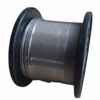 China Galvanized Finish 7x19 16mm Stainless Steel Wire Rope Cable for Drawn Wire Needs and Projects for sale