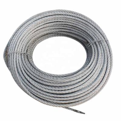 China 7X19 1.5mm Stainless Steel Wire Rope for Building Materials Non-Alloy Flexibility for sale