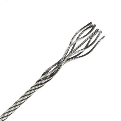 China 7X7 Stainless Steel 304 Wire Rope for Building Materials Tolerance ±3% Compliant for sale