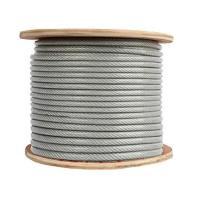 China Customized 7x7 Steel Wire Rope Parts With Galvanized Wire Cable And Other Processing Service In Stainless Steel Grade for sale