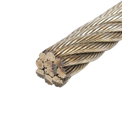 China 8xK31WS-EPIWRC Galvanized Wire Rope 1960 Breaking Force 657.6kN Perfect For Cold Heading Steel Construction Applications for sale
