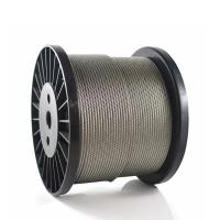 China Non-coated 16Mm Tower Crane Tension Cable Steel Wire Galvanized Steel Rope for Standard AiSi for sale