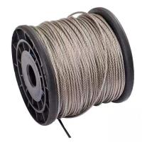 China 1000 Meters Length 8 X19 304/316 Stainless Steel Wire Rope Elevator Wire Rope Cable With ±1% Tolerance for sale