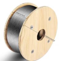 China Real Galvanized Ungalvanized Steel Cable Iron Cable 6mm 14mm with Non-coated and Processing Service for sale