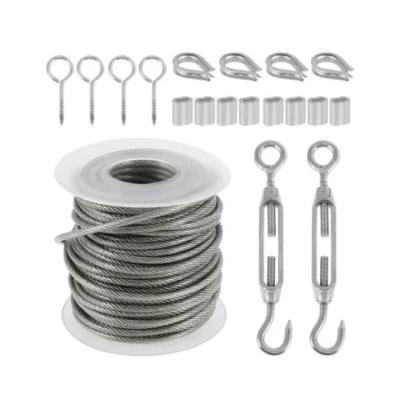 China Processing Service Other High Tensile Steel Cable Galvanized / Ungalvanized Wire Rope for Lifting Machine 8X19s FC 9X19s FC for sale