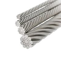 China High Tensile 8X19W Iwrc Galvanized Cotton Core Strands Fiber Core White Zinc Spring Steel Wire for Building Construction for sale