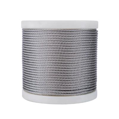 China 6X12 7FC/6X24 FC / 6X19 FC / 6X37 FC Stainless Steel Wire Rope for Winch Strength 1570-1960 MPa Processing Service Other for sale