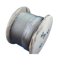 China Galvanized and Ungalvanized Compacted Wire Rope 8xK19S / 8xK26WS / 8xK31WS / 8xK36WS WSC/IWRC for Heavy Duty Excavating for sale
