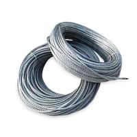China 6x19-WSC 7x19 Galvanized Ungalvanized Steel Cable for Cranes and High Tensile Strength for sale