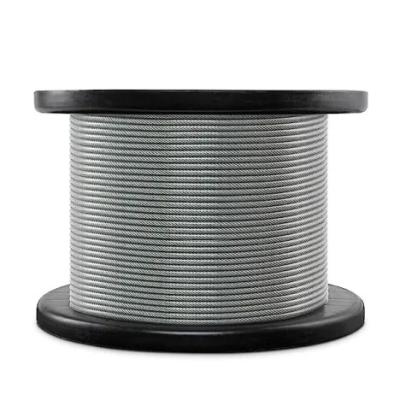 China 35Xk7 Compacted Low Rotational Steel Wire Rope Perfect for Dredging and Cold Heading Steel for sale
