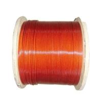 China Galvanized 1*19 High Tensile Strength PVC Nylon Coated Steel Wire Rope Processing Service Other for sale