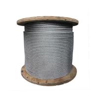 China 16mm 17mm 18mm Compact Strand Plastic-Filled Wire Rope 6 Strands 6xk26ws-Epiwrc Standard AiSi with Non-Alloy Material for sale