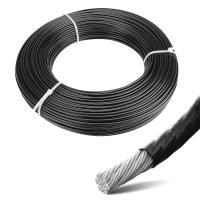 China Non-Alloy Steel Wire Rope 1.8mm 7x19 for Cold Heading PVC Coated Skipping Rope Corrosion and Weather Resistant for sale