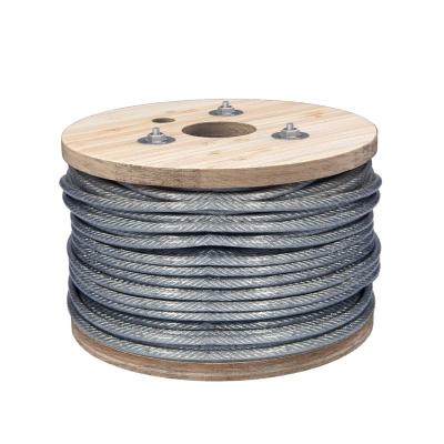 China 10mm 7X19 AISI 304 Stainless Steel Hot DIP Galvanized Aircraft Cable Steel Wire Rope with ±1% Tolerance for sale