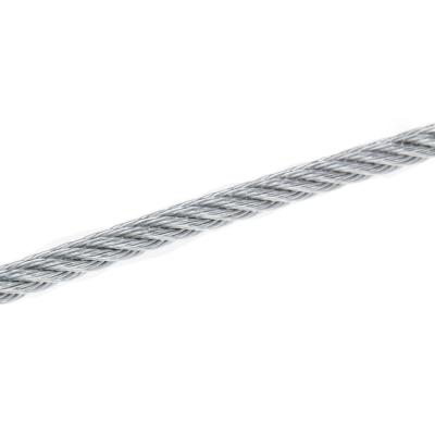 China OEM AISI 304 Stainless Steel 3/64 7x7 Galvanized Aircraft Cable 500 Foot Reel for Heavy Duty Applications for sale