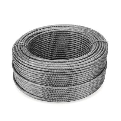 China Customized 7X19 Zip Line Kit Galvanized Aircraft Steel Cable for Other Processing Services in B2B Markets for sale