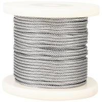 China 1/16'' 3/32'' 1/8'' 5/32'' 3/16'' 1/4'' 5/16'' 6x19 FC 6 x19 IWS PVC Coated Steel Wire Rope for Other Processing Service for sale