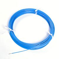 China Non-Alloy 3/16 Diameter Blue Color PVC Coated Galvanized Steel Wire Rope Cable For Good Performance In Marine Applications for sale