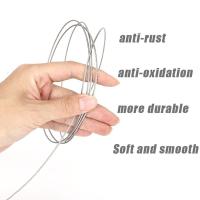 China Stainless Steel 3/32 Inch Galvanized Steel Wire Rope Aircraft Cable 7x7 Construction for sale