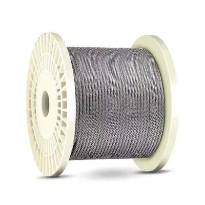 China BS 183 Message GI 7/10 7/3.25mm Galvanized Steel Wire Strand Communication Cable with Lifting Capability and Standards for sale