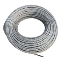 China Cold Heading Steel 17*7 18*7 19*7 Rotation Resistant Steel Wire Rope for Tower Crawler Crane Main Hoist Cable for sale