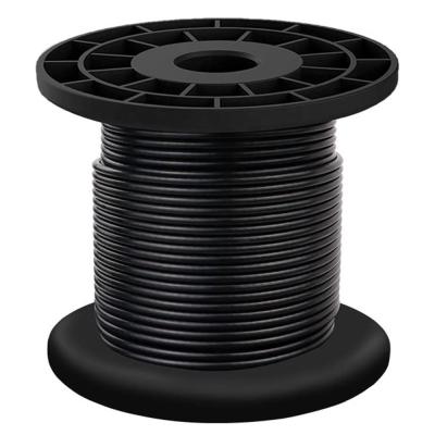 China Carbon Steel 7x7 Construction Vinyl Coated Cable 1/8