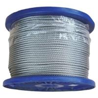 China 1000 ft Length 6x19+IWRC Construction Galvanized Aircraft Cable Wire Rope ISO9001/ISO14001 Certified for sale