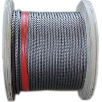 China 1000 ft Length 6x19+IWRC Construction Galvanized Aircraft Cable Wire Rope ISO9001/ISO14001 Certified for sale