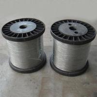 China 1000 ft Length 6x19+IWRC Construction Galvanized Aircraft Cable Wire Rope ISO9001/ISO14001 Certified for sale
