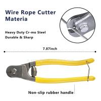 China T316 Stainless Steel Wire Rope 7x7 Strands 500FT Deck Railing SS Cable Wire with Cutter for sale