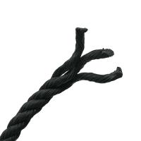 China PE Steel Grade 3-Strand Black Color Polyethylene Rope for Other Processing Service within 18mm for sale