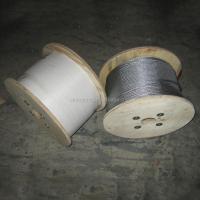 China Galvanized Steel Wire Rope 3.97mm MIL-DTL-83420 7x19 Aircraft Cable with ±1% Tolerance for sale