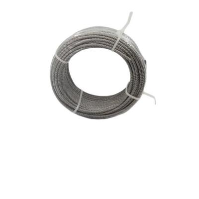 China 1X19 Type 316 300 Feet Stainless Steel Cable Railing Wire Rope for Si Content % 0.1 Processing Service Other Grade 300 Series for sale