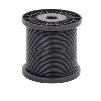 China 7x7 / 7x19 Construction PVC Coated Wire Rope with 1/8